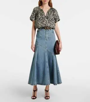Ulla Johnson Sena Printed Top
