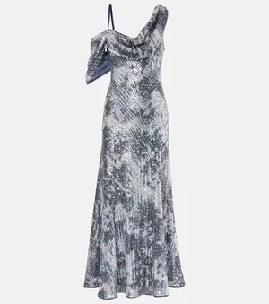 Diane Von Furstenberg Paneled Evening Dresses