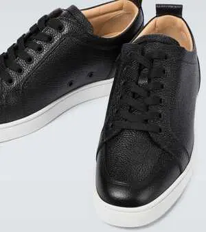 CHRISTIAN LOUBOUTIN Rantulow Leather Sneakers - Black