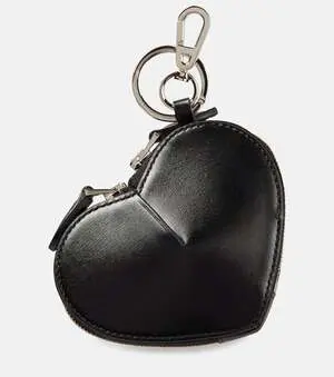 Alaïa Le Cour Mini Heart Coin Purse - Black