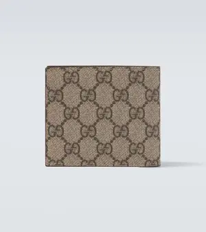 Gucci Gg Canvas Bifold Wallet
