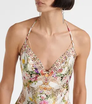 Camilla Chain-detail Maxi Dress