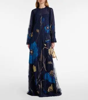 Costarellos Embr" Kaftan