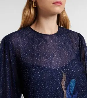 Costarellos Embr" Kaftan