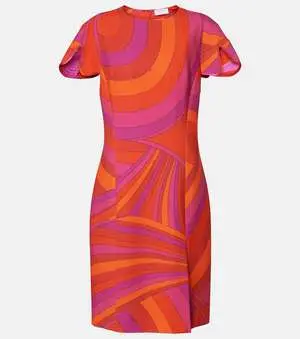 Emilio Pucci Paneled Cocktail Dresses