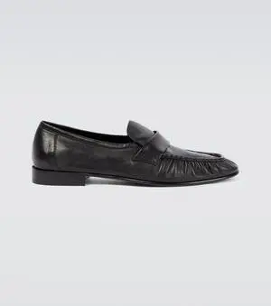 THE ROW Soft Leather Loafers