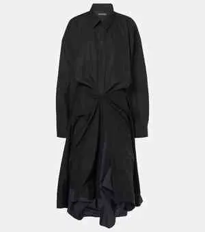 Balenciaga Collared Day Dresses