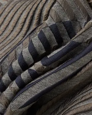 Giorgio Armani Jacquard Virgin Wool And Silk Stole