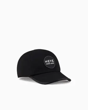 Giorgio Armani Neve Nylon Baseball Cap - Black