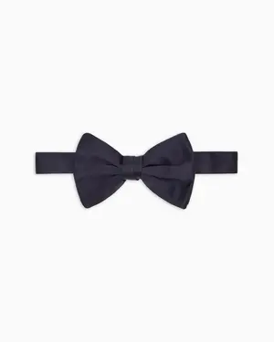 Giorgio Armani Pure Silk Knotted Bow Tie