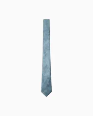 Giorgio Armani GIORGIO ARMANI Pure Silk Neck Tie Light Blue