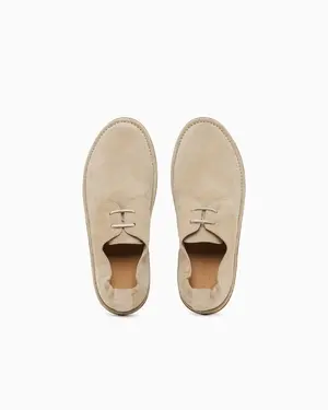 Giorgio Armani Suede Lace-ups - Beige