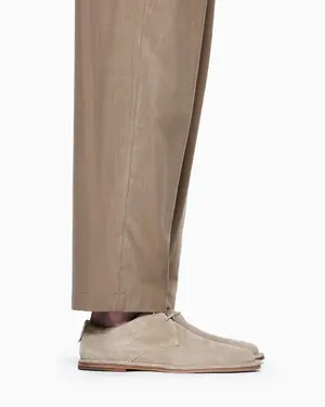 Giorgio Armani Suede Lace-ups - Beige