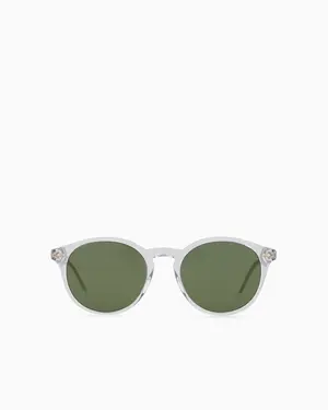 Giorgio Armani GIORGIO ARMANI Round Frame Sunglasses Transparent