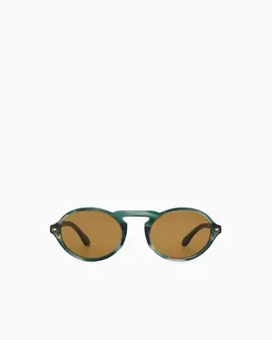 Giorgio Armani Oval Sunglasses - Green