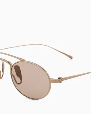 Giorgio Armani Oval Sunglasses - Pink