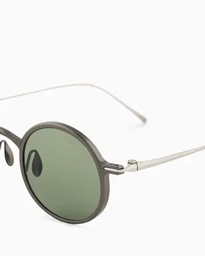 Giorgio Armani Round Sunglasses - Grey