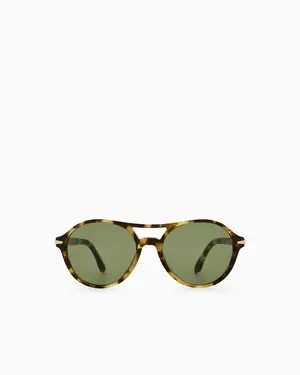 Giorgio Armani Round Sunglasses Patterned
