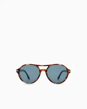 Giorgio Armani Round Sunglasses Red