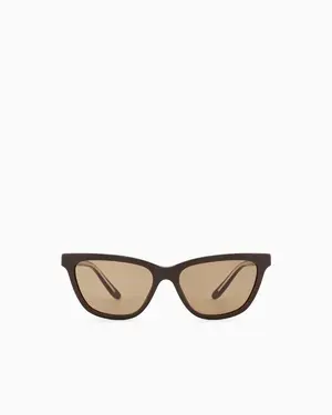 Giorgio Armani Cat-eye Sunglasses - Brown