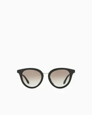 Giorgio Armani Round Sunglasses - Green