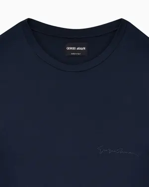 Giorgio Armani Stretch Jersey Loungewear T-shirt