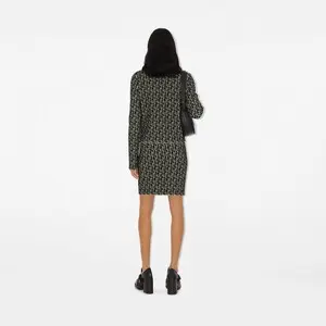 Burberry B Charm Jacquard-knit Skirt