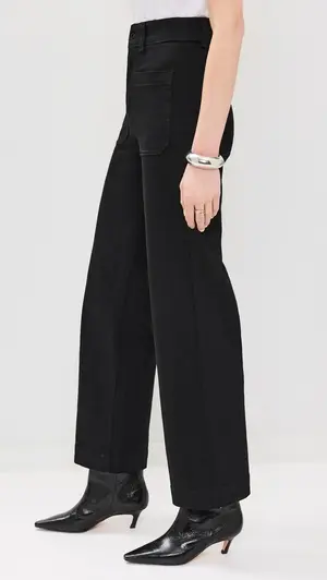 ASKK NY Sailor Bootcut Jeans - Black Resin