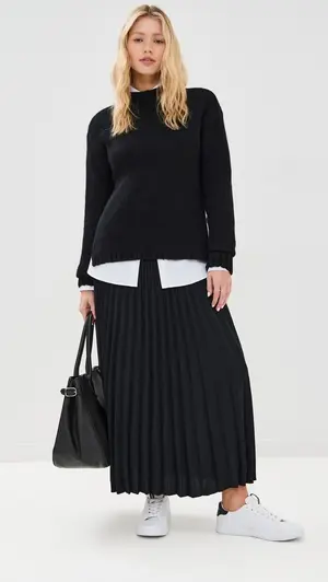 Jenni Kayne Pleated Skirt - Black