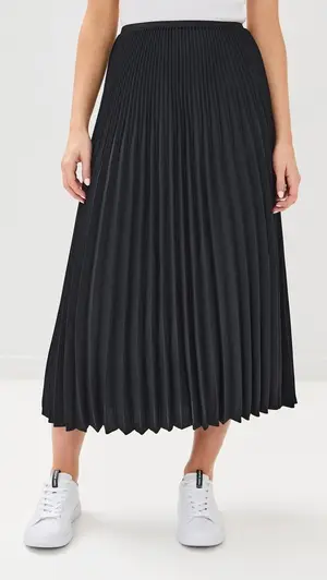 Jenni Kayne Pleated Skirt - Black
