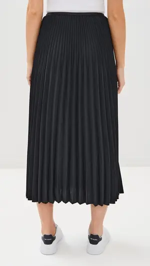 Jenni Kayne Pleated Skirt - Black