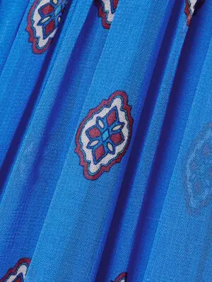 Farm Rio Ainika Printed Georgette Maxi Dress
