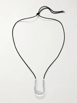 Agmes Large Wishbone Pendant Necklace