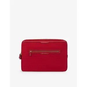 ANYA HINDMARCH Double Laptop Organiser Case - Red