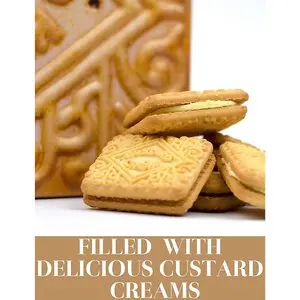 BISCUITS Silver Crane Custard Cream Tin 450g
