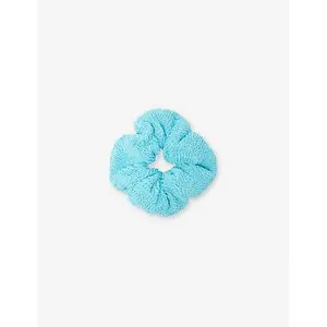 Hunza G Hunza G Ruched Scrunchie Aqua