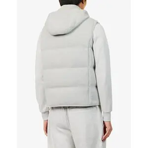 Eleventy Ribbed Padded Wool And Cashmere Gilet