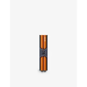 SECRID Twinwallet Logo-debossed Leather Wallet - Night Blue & Orange