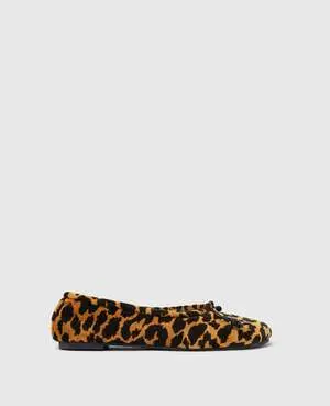 Stella McCartney Ryder Leopard Ballet Flats - Leopard Print