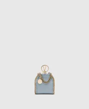 Stella McCartney Falabella AirPods Case Keyring Duck Egg