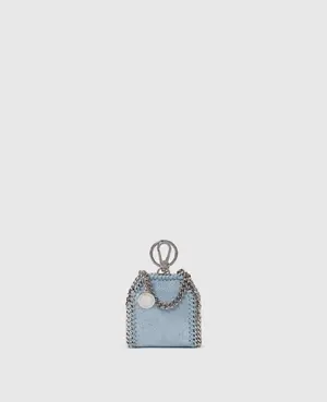 Stella McCartney Falabella Airpods Case Keyring - Sapphire Blue