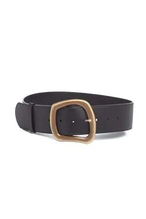 Gabriela Hearst Large Simone Belt In Leather - Black
