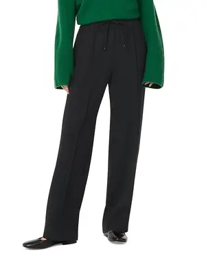 Whistles Black Wash Pants For Women