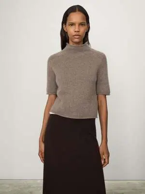 LISA YANG STORE The Fride Cashmere Sweater - Truffle