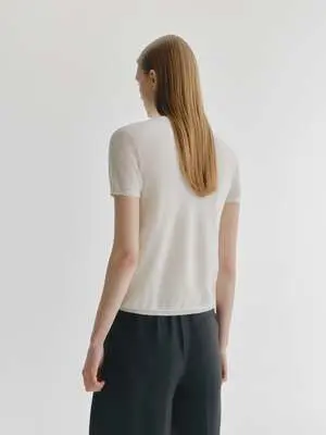LISA YANG The Ira T-shirt - Ivory