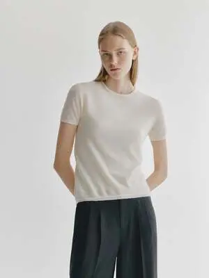 LISA YANG The Ira T-shirt - Ivory