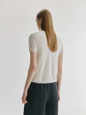 LISA YANG Ira T-shirt - Ivory