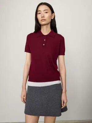 LISA YANG STORE The Nai T-shirt - Burgundy