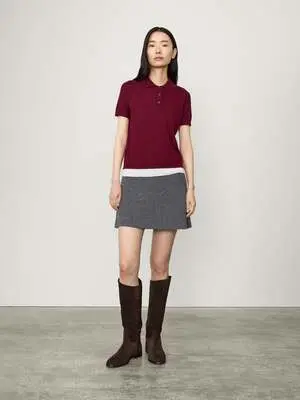 LISA YANG STORE The Nai T-shirt - Burgundy
