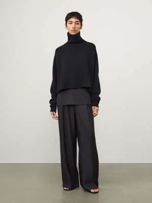 LISA YANG Cathie Cashmere Sweater Black